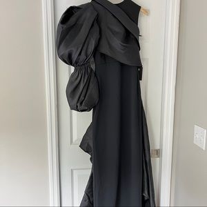 Solace London | Dresses | Solace London Moore Maxi Black Gown Us 2 ...